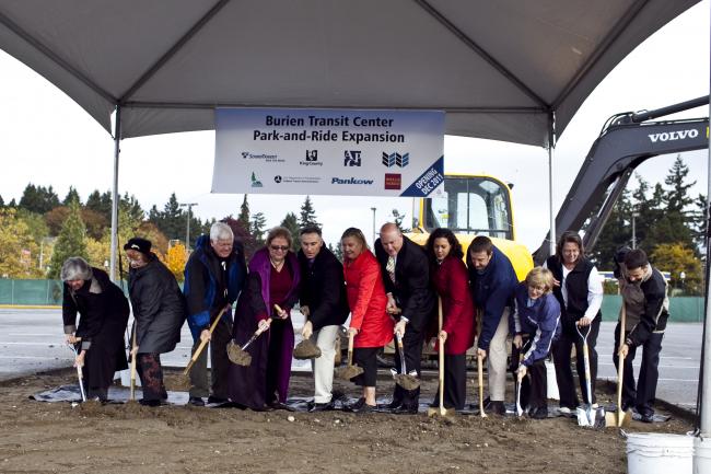 Update: Ground broken for Burien park-and-ride garage | Westside Seattle
